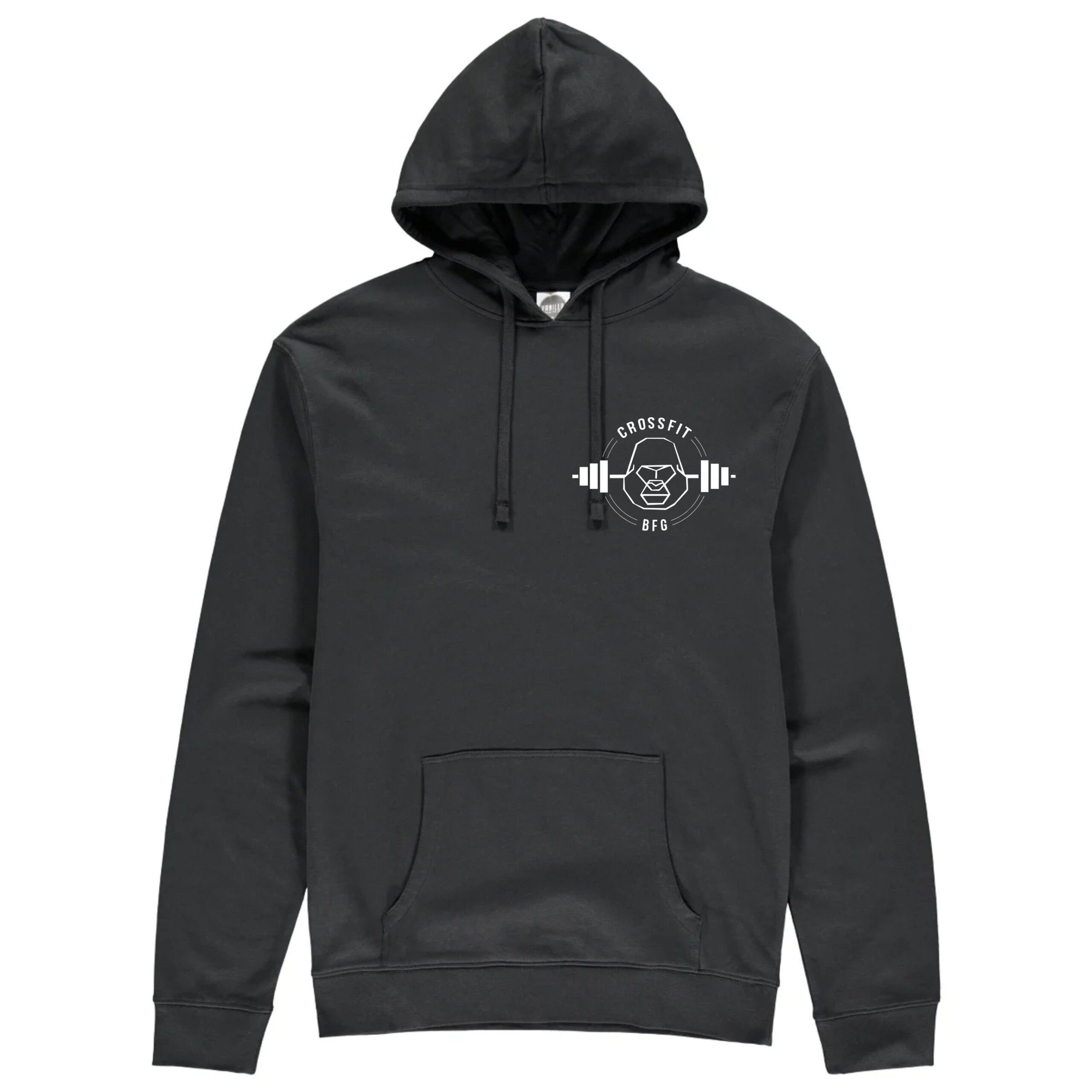 Crossfit BFG Grey Hoodie - Brook Hi Vis - High Quality - Gym Tee