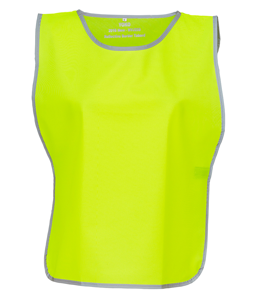 Kids Yoko Safety Tabards - Brook Hi Vis - 15 Colour Choices