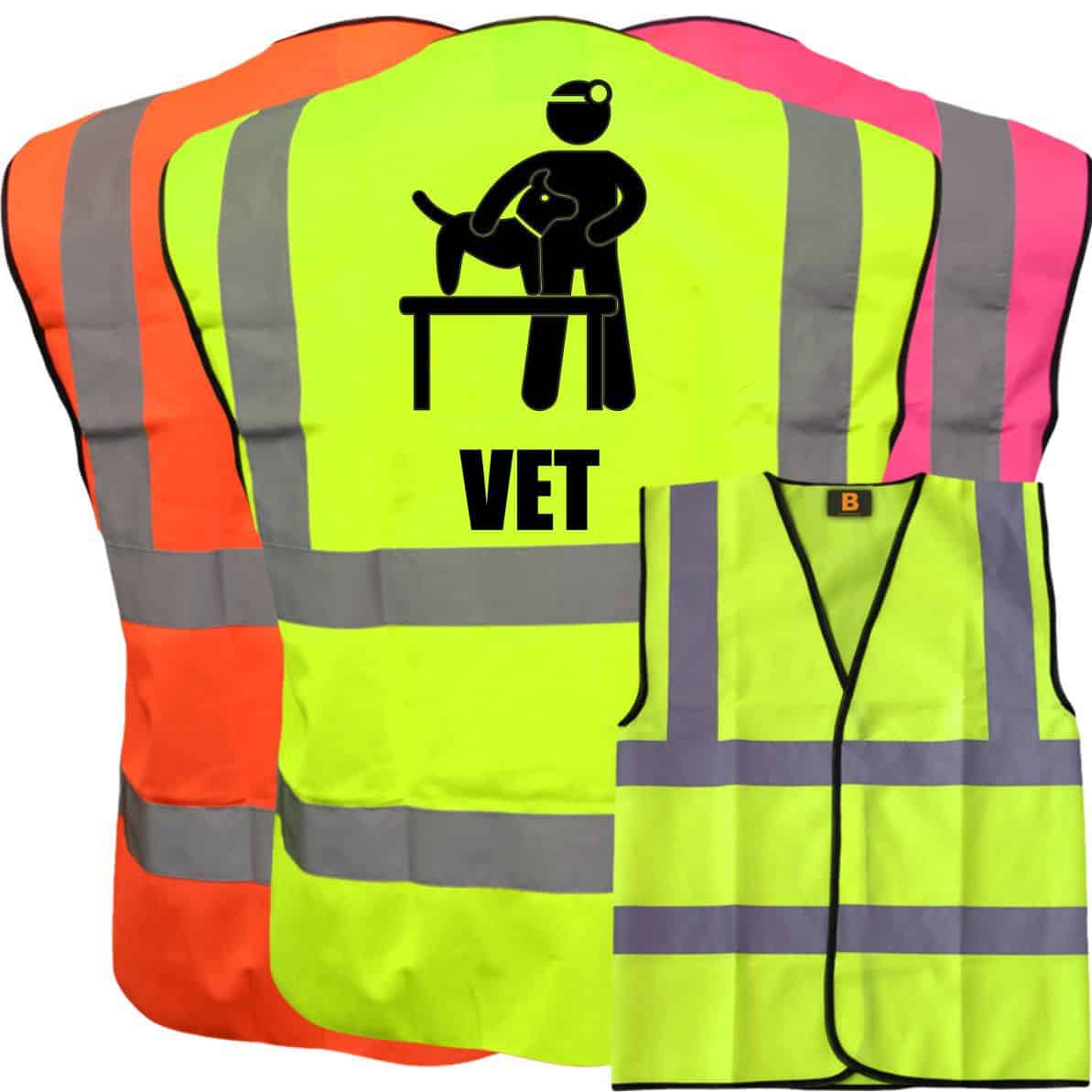 Vet Waistcoat Kids Hi Vis Vest - Brook Hivis - Cheap Price - High Quality
